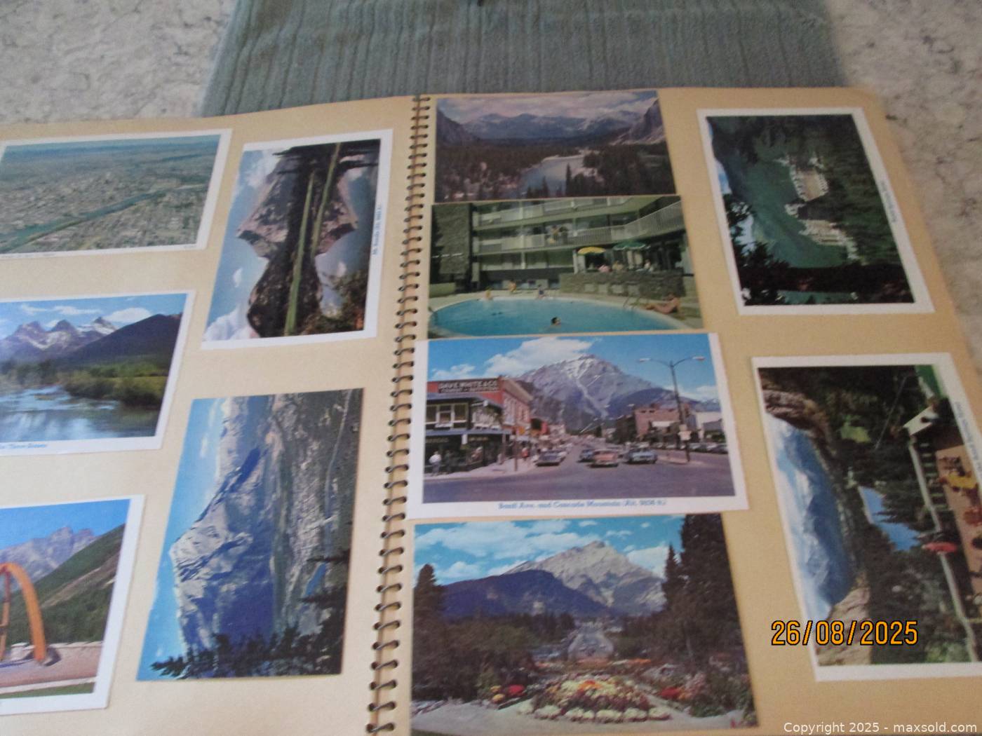 Two 11" x 14" spiral scrapbooks | Maxsold