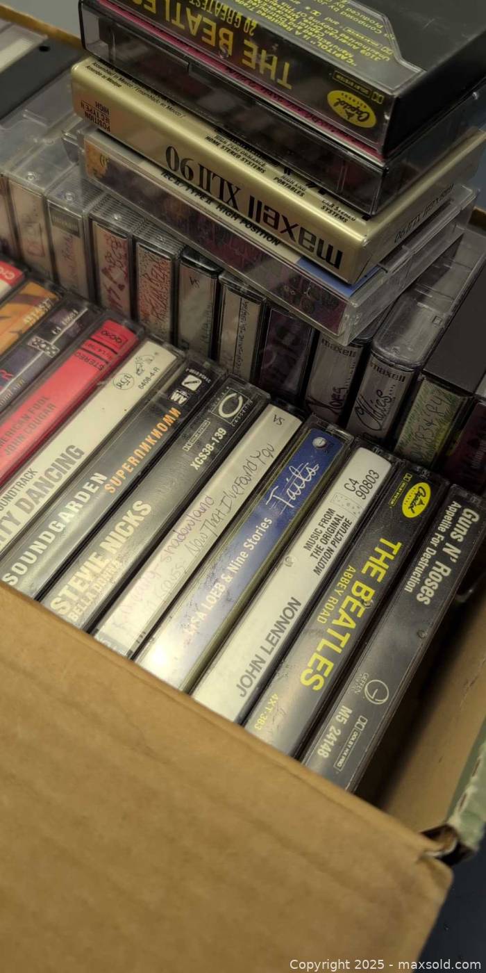 Approx. 40 audio cassette tapes | Maxsold