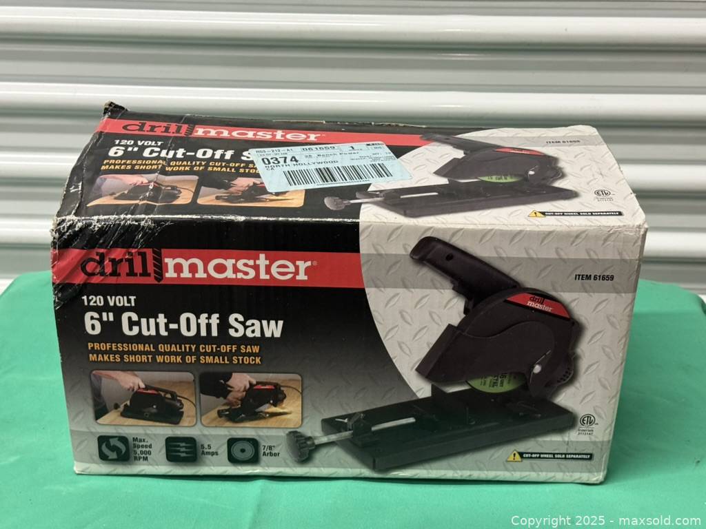 Drill Master 6" Cut-Off Saw | Maxsold
