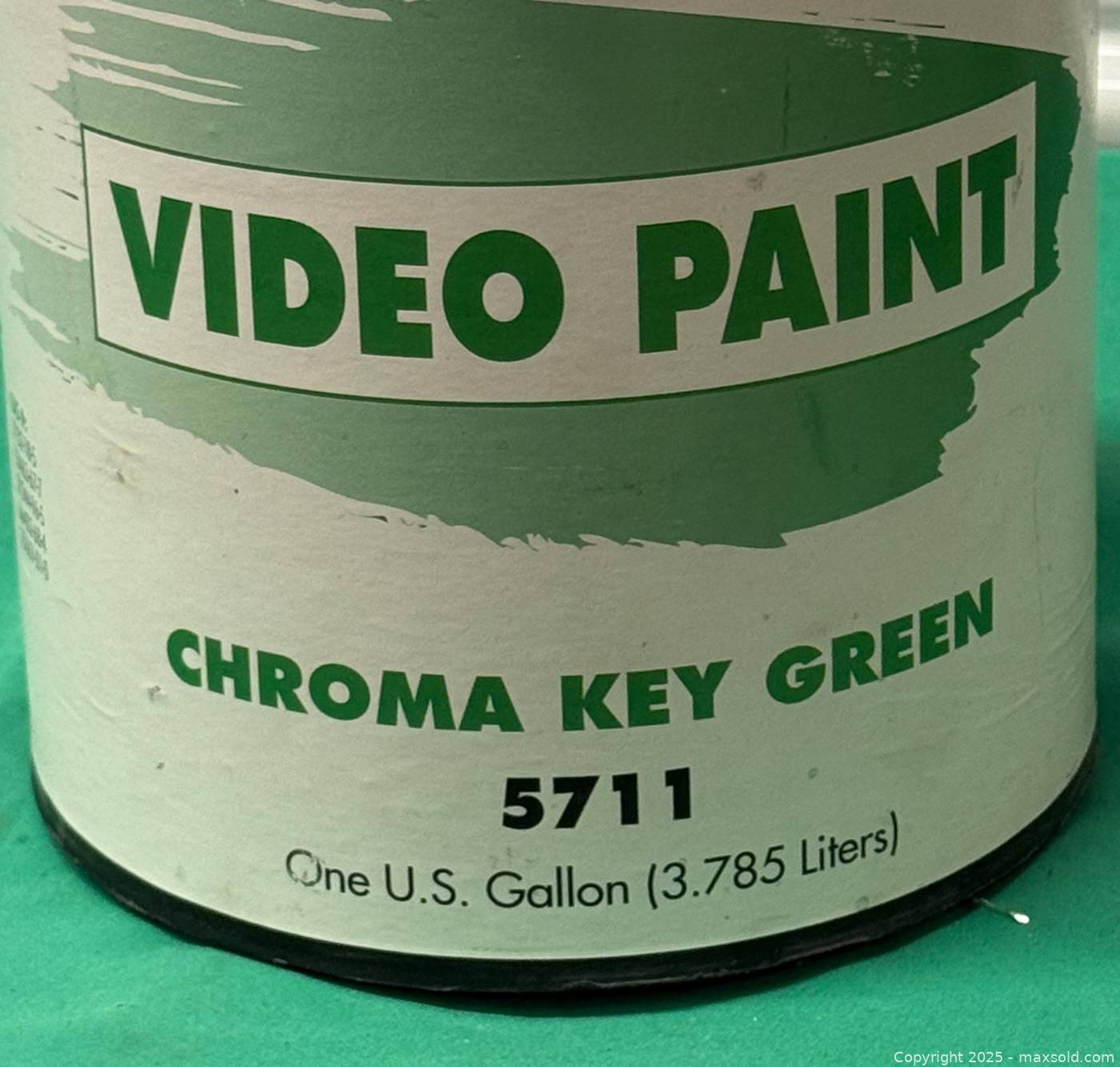 Rosco 5711 Chroma Key Green Video Paint 1 US Gallon | Maxsold