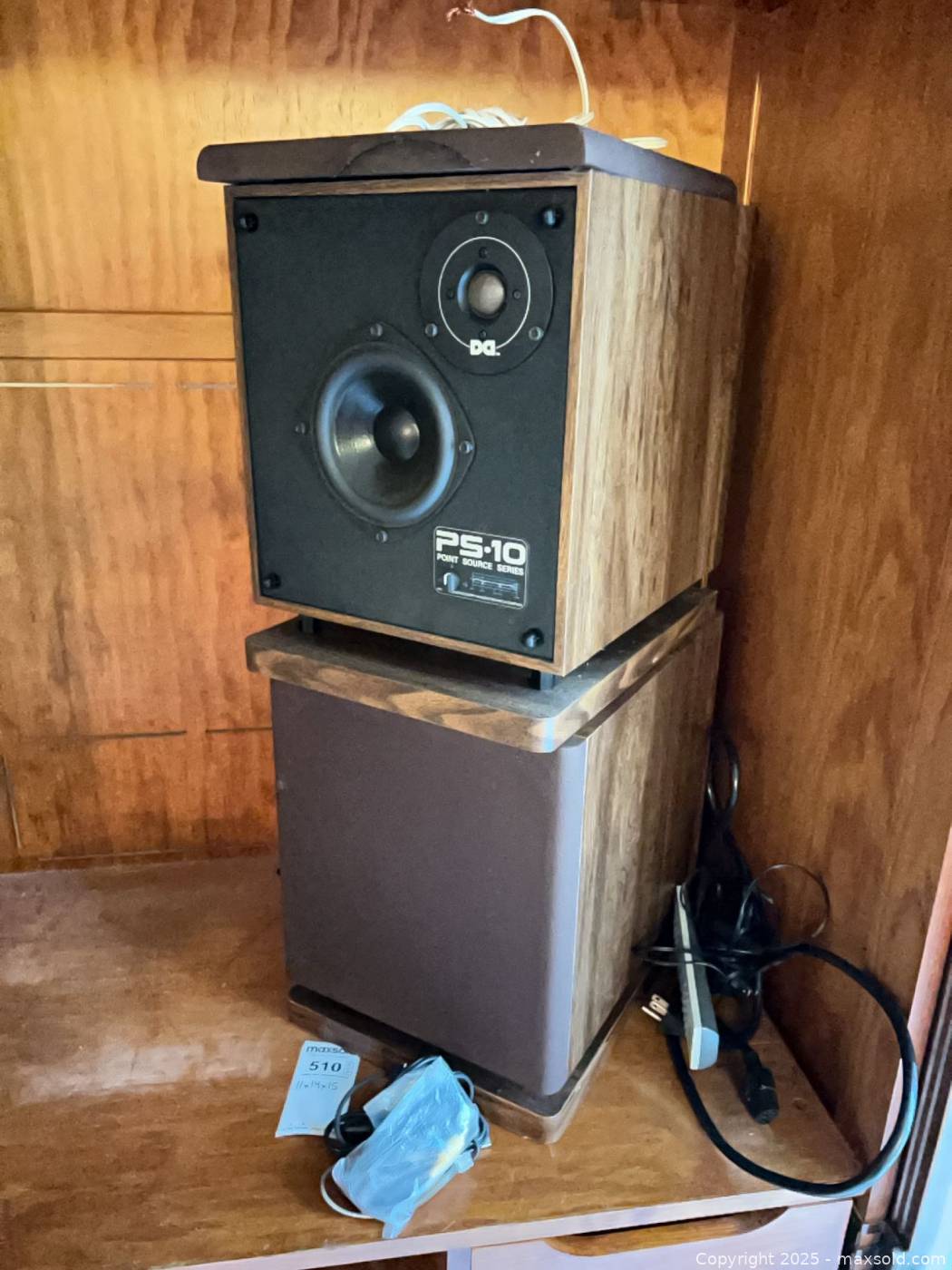 Design Acoustics PS-10 bookshelf speakers pair | Maxsold