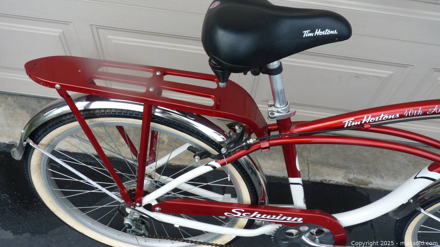 Schwinn Tim Hortons 40th Anniversary Cruiser Bicycle | Maxsold