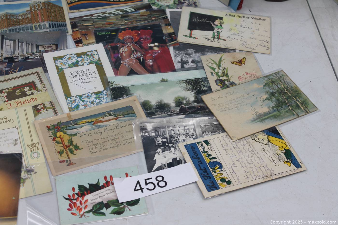 Vintage postcards collection, 40+ pieces | Maxsold