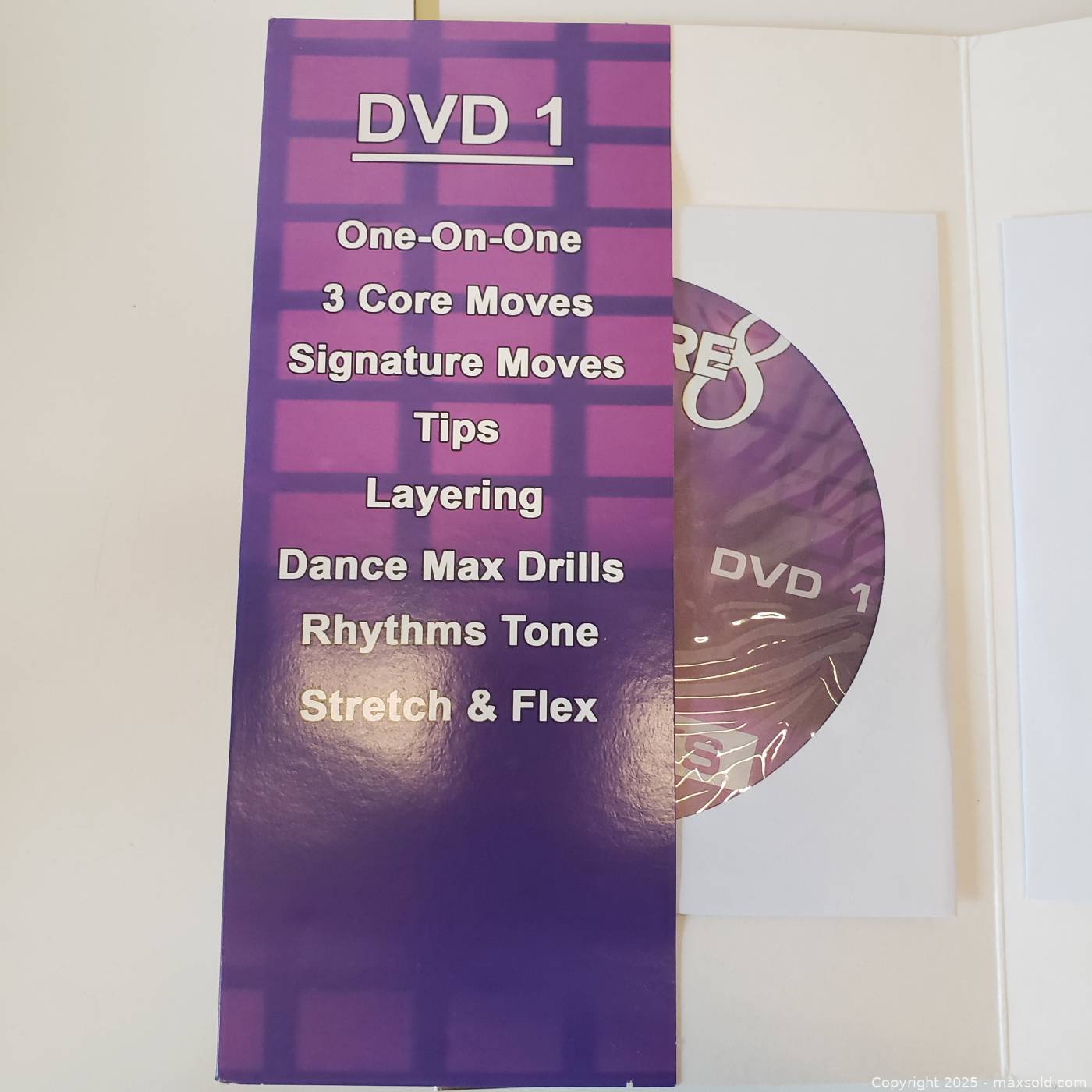Figure 8 workout DVDs, Miracle Balls, rope, band | Maxsold