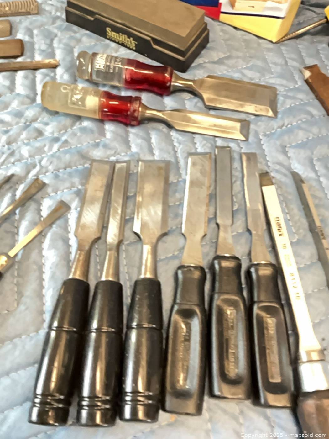 Narex chisels, assorted chisels, rasps, wood threading kit | Maxsold