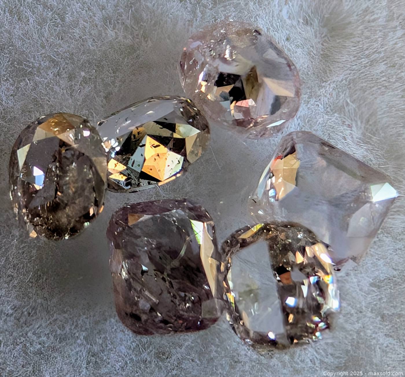 Natural Pink Diamonds 0.4ct Assortment (6) | Maxsold