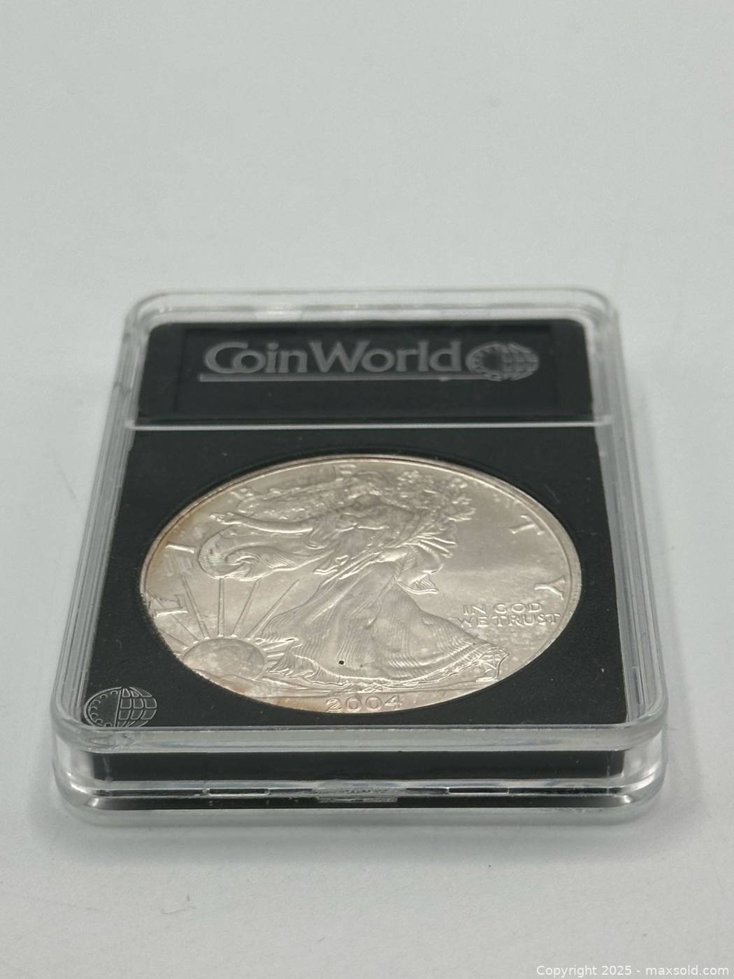 2004 American Silver Eagle 1 Oz .999 Fine Silver Dollar | Maxsold