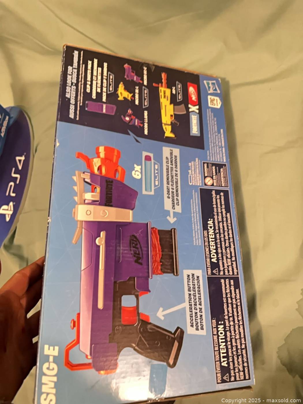 Nerf Fortnite SMG-E Motorized Dart Blaster | Maxsold