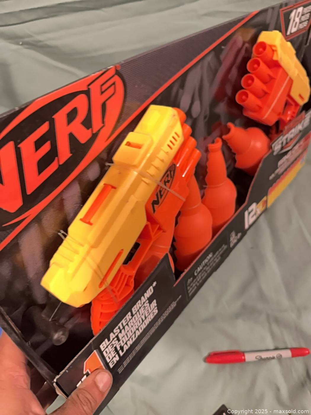 Nerf Alpha Strike Fang QS-4 Dual Targeting Set | Maxsold