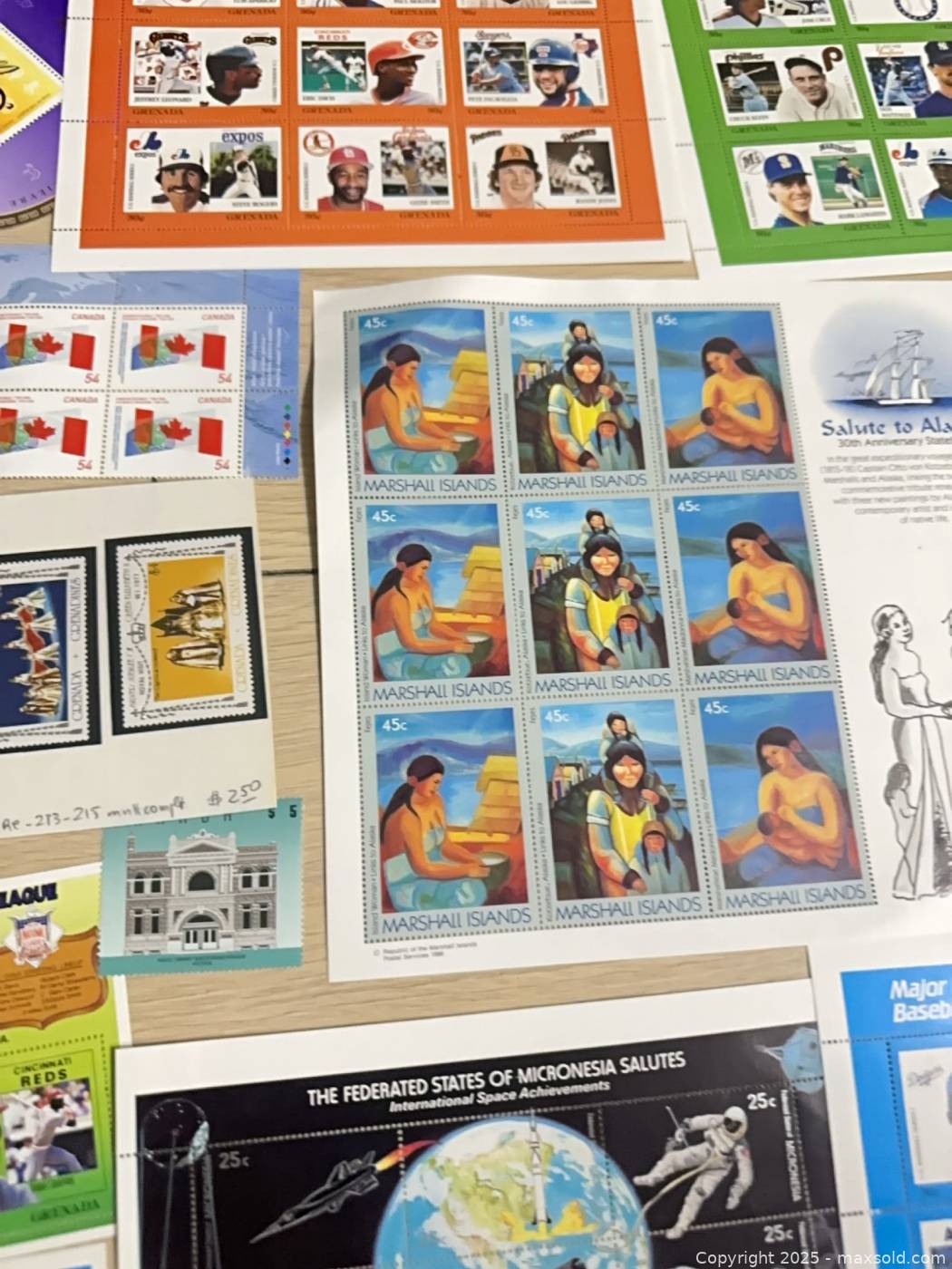 Mint postage stamp sheets collection | Maxsold