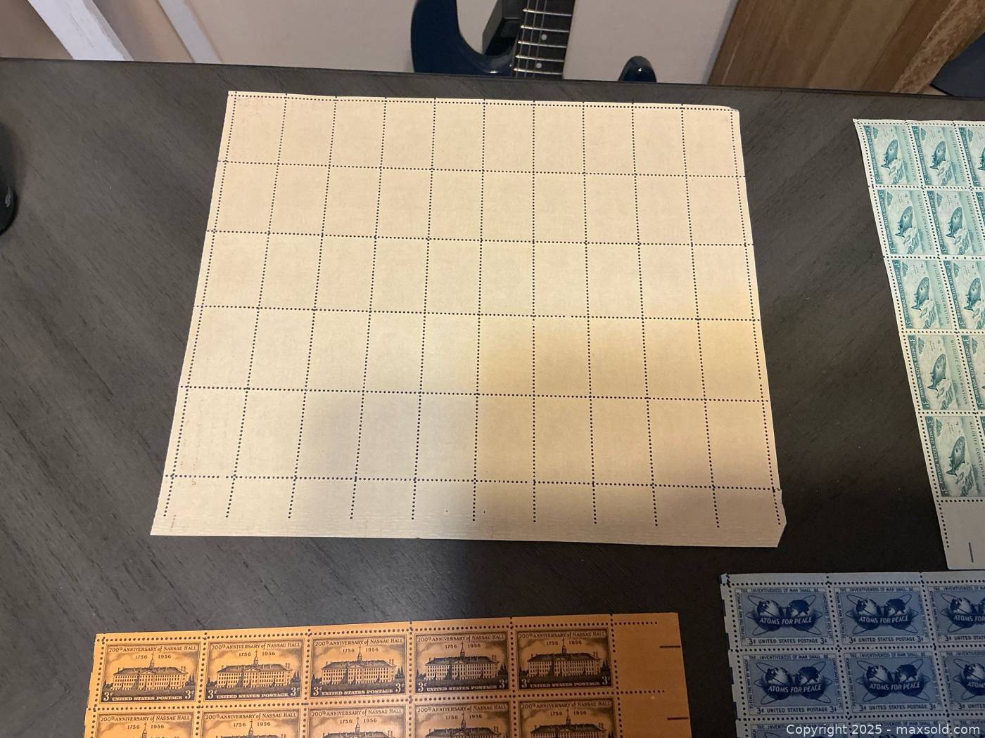 Sheets of unused USPS postage stamps | Maxsold