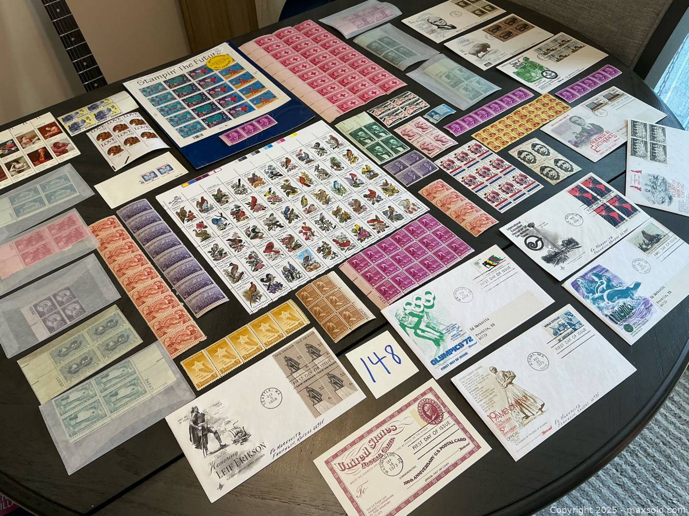 Assorted Unused U.S. Postage Stamps & FDCs | Maxsold