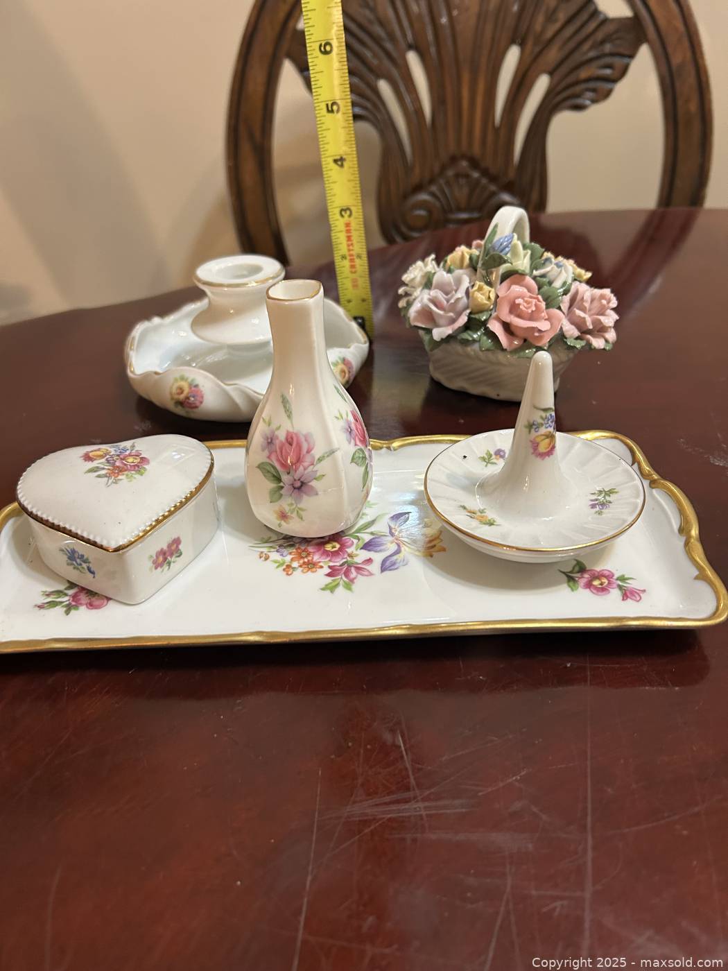 Vintage German Porcelain Dresser Set | Maxsold