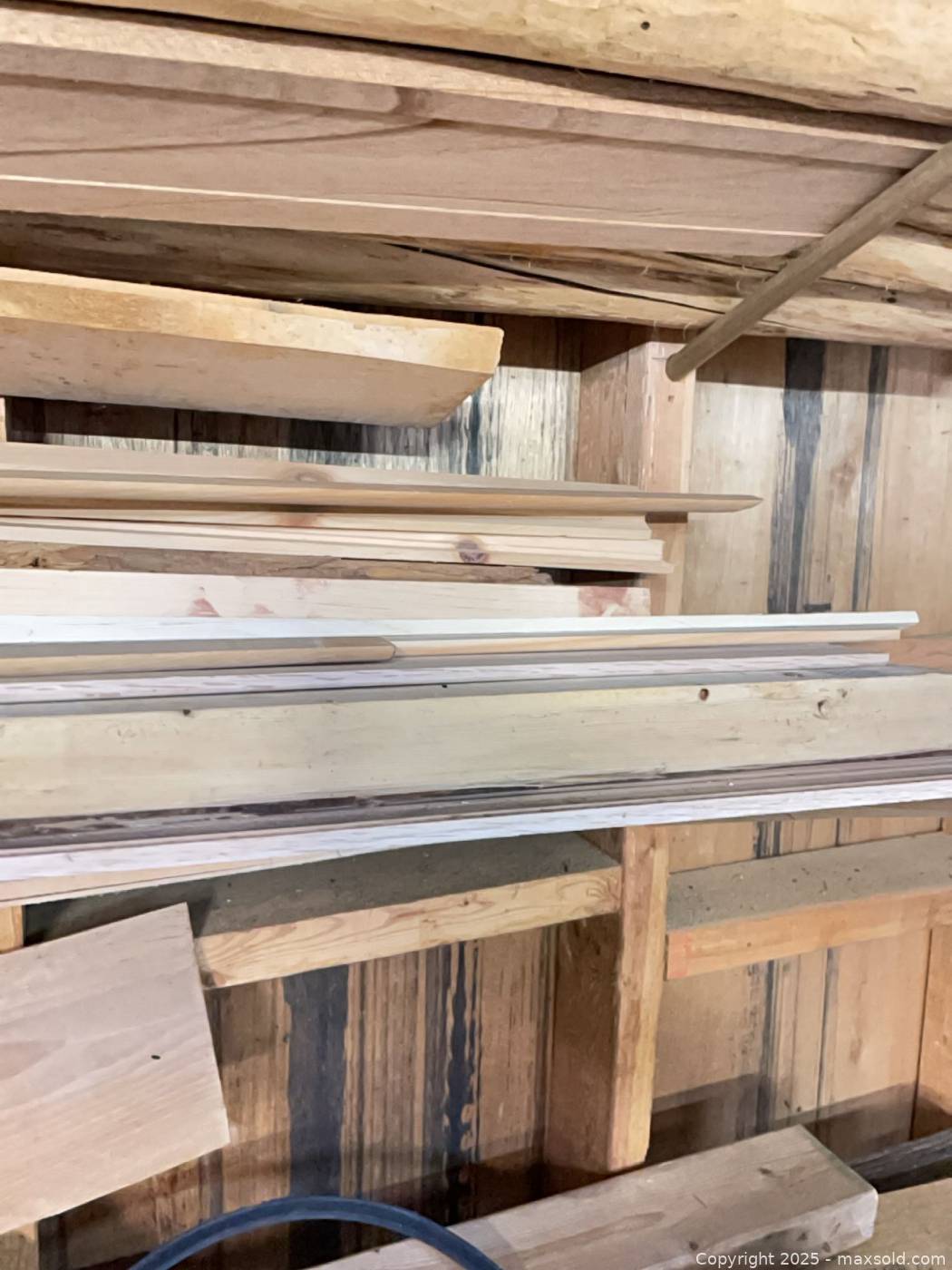 Scrap lumber woodworking offcuts | Maxsold