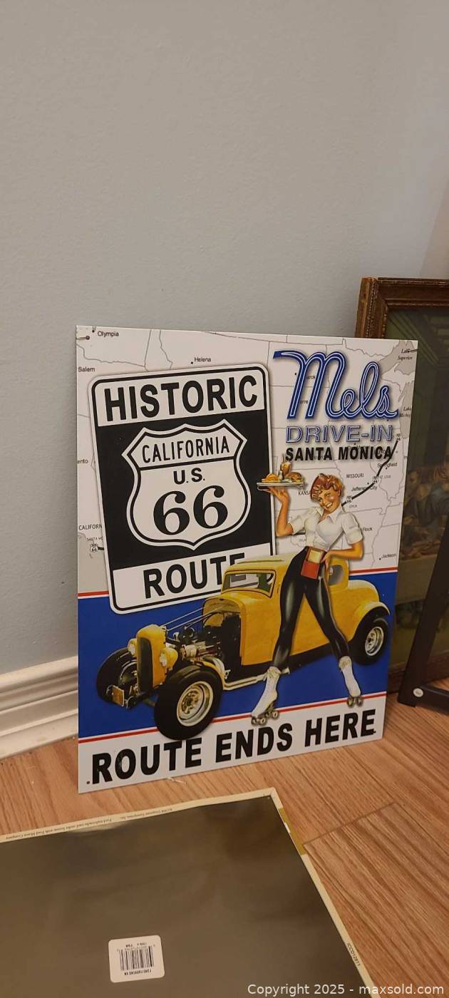 Bulova Clock Barometer & Vintage Signs | Maxsold