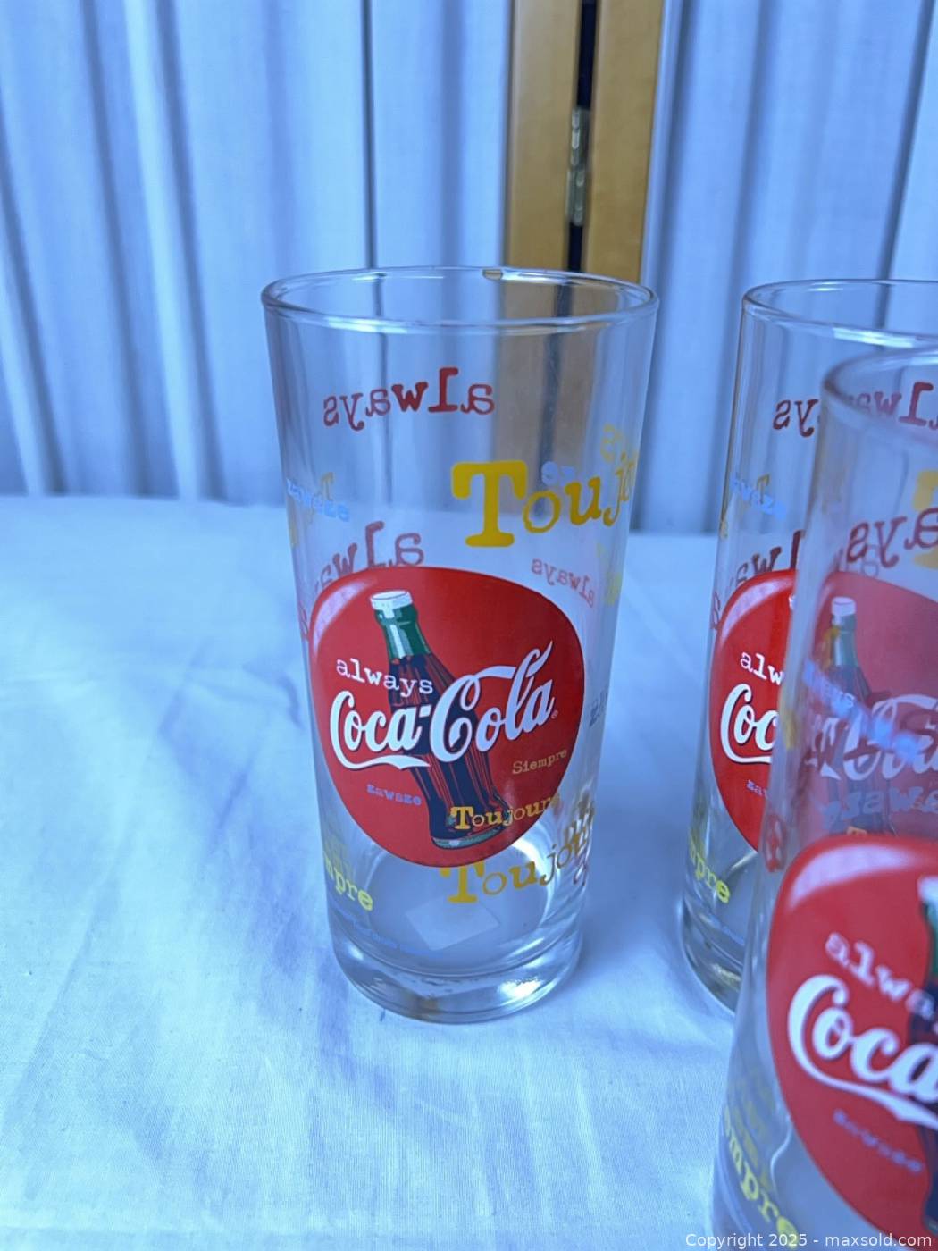Vintage Coca-Cola Glass Tumblers Set | Maxsold