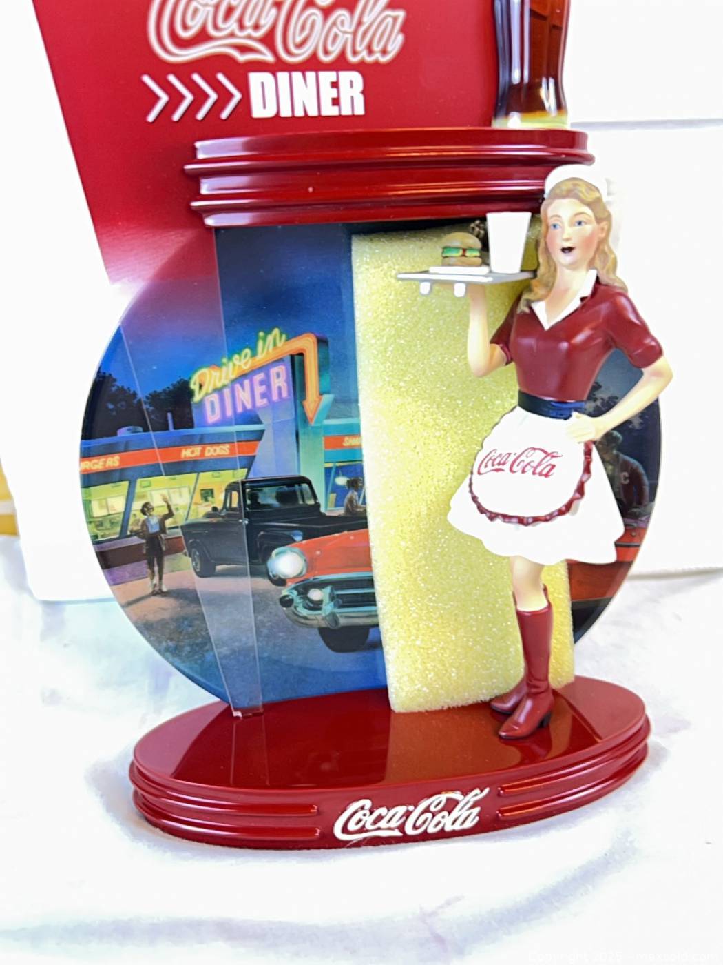 Vintage Coca-Cola Diner numbered decorative plate | Maxsold