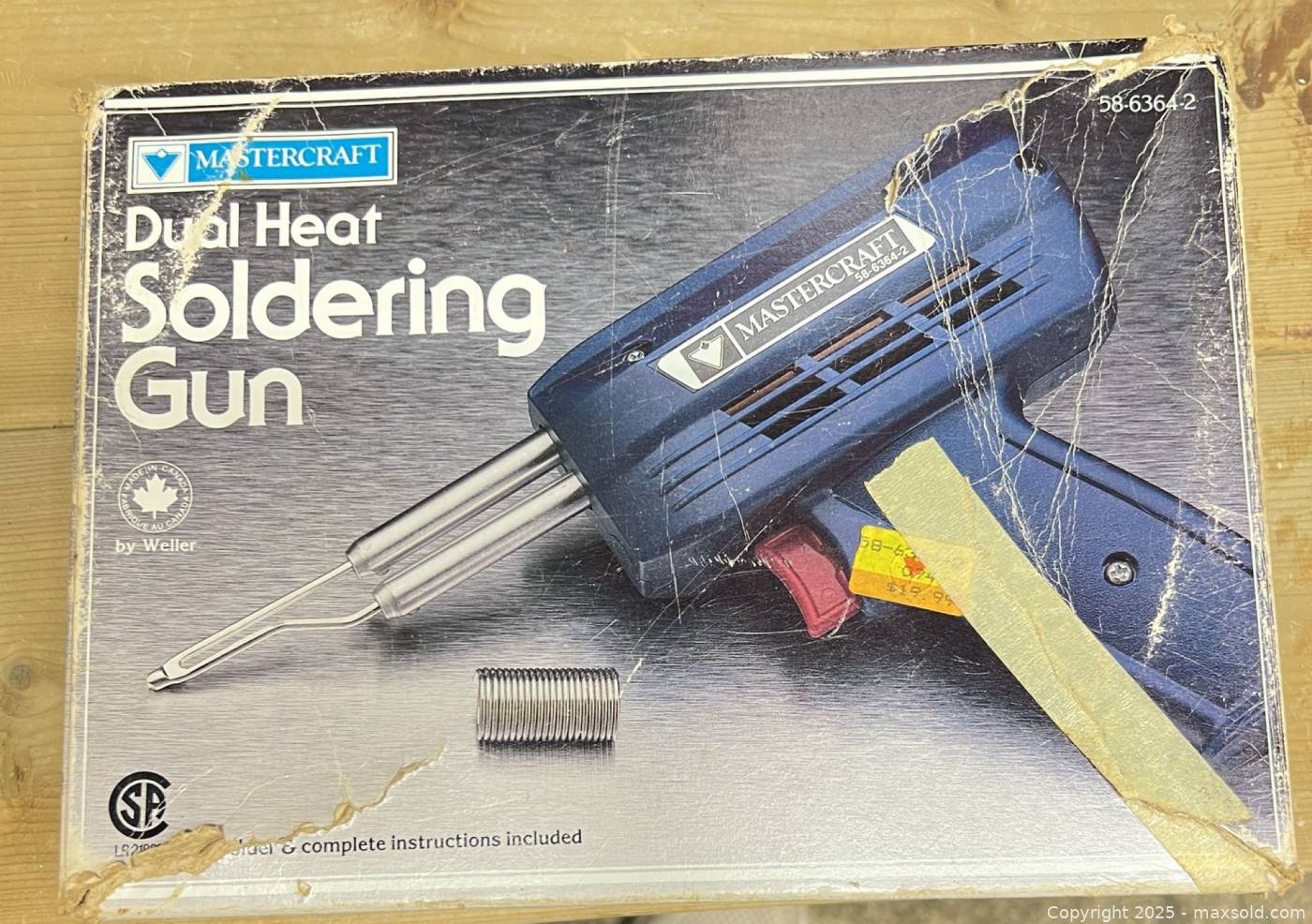 Mastercraft dual heat soldering gun | Maxsold