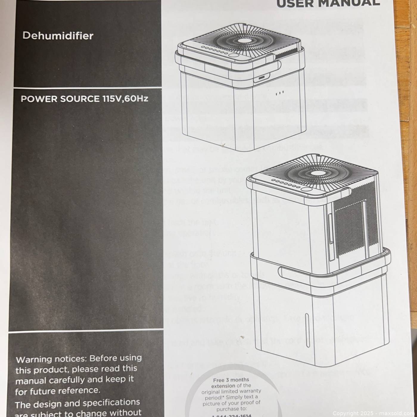 Midea Cube dehumidifier | Maxsold