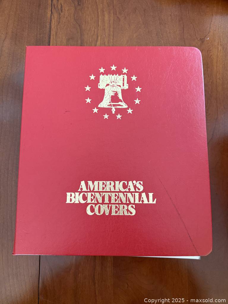 America's Bicentennial Covers collection binder | Maxsold