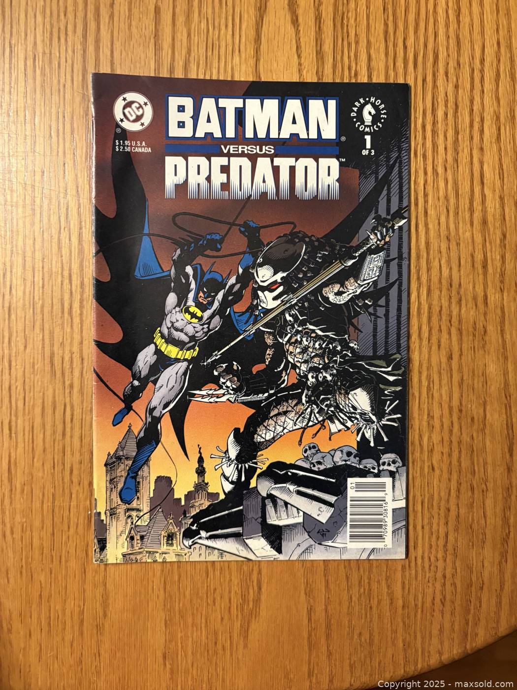Batman Versus Predator #1 comic book | Maxsold