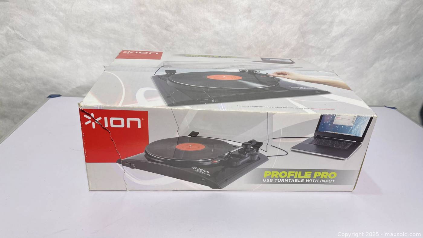 ION Profile Pro USB Turntable | Maxsold