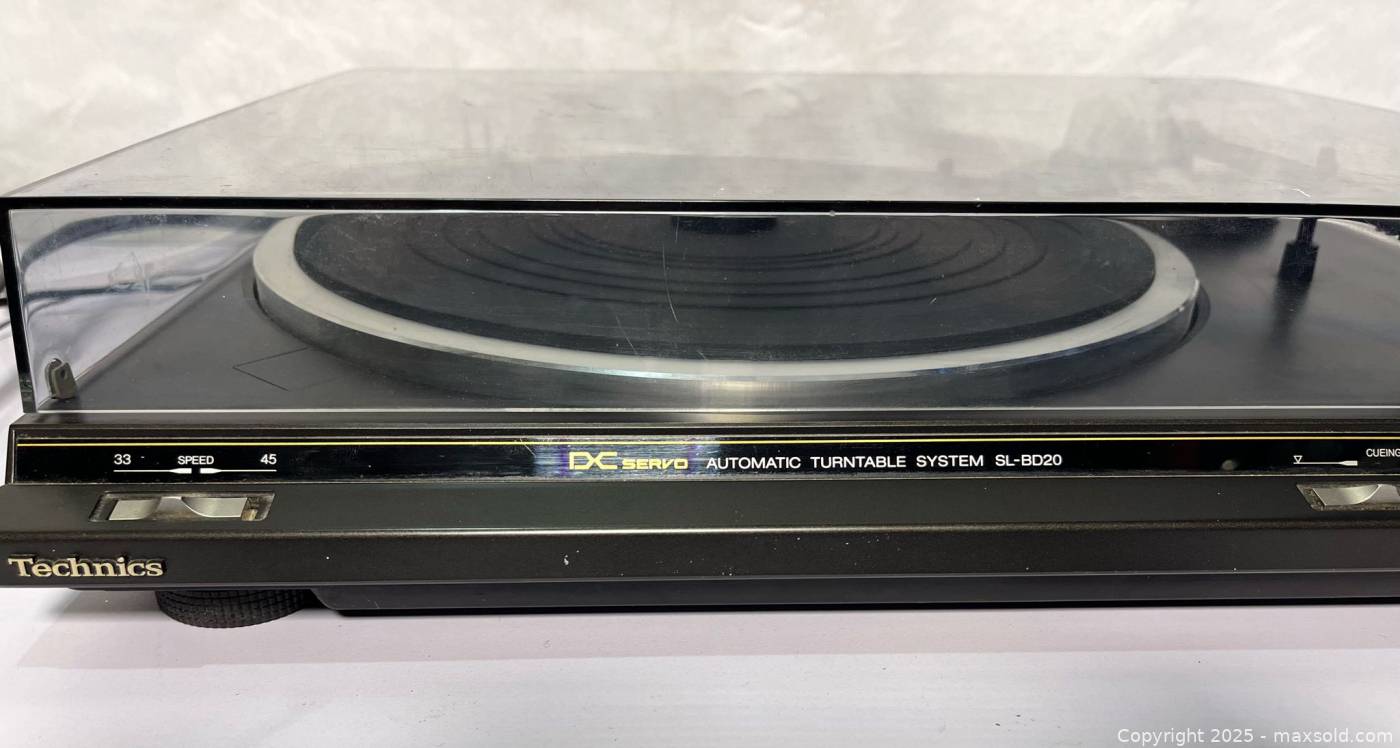 Technics SL-BD20 automatic turntable | Maxsold