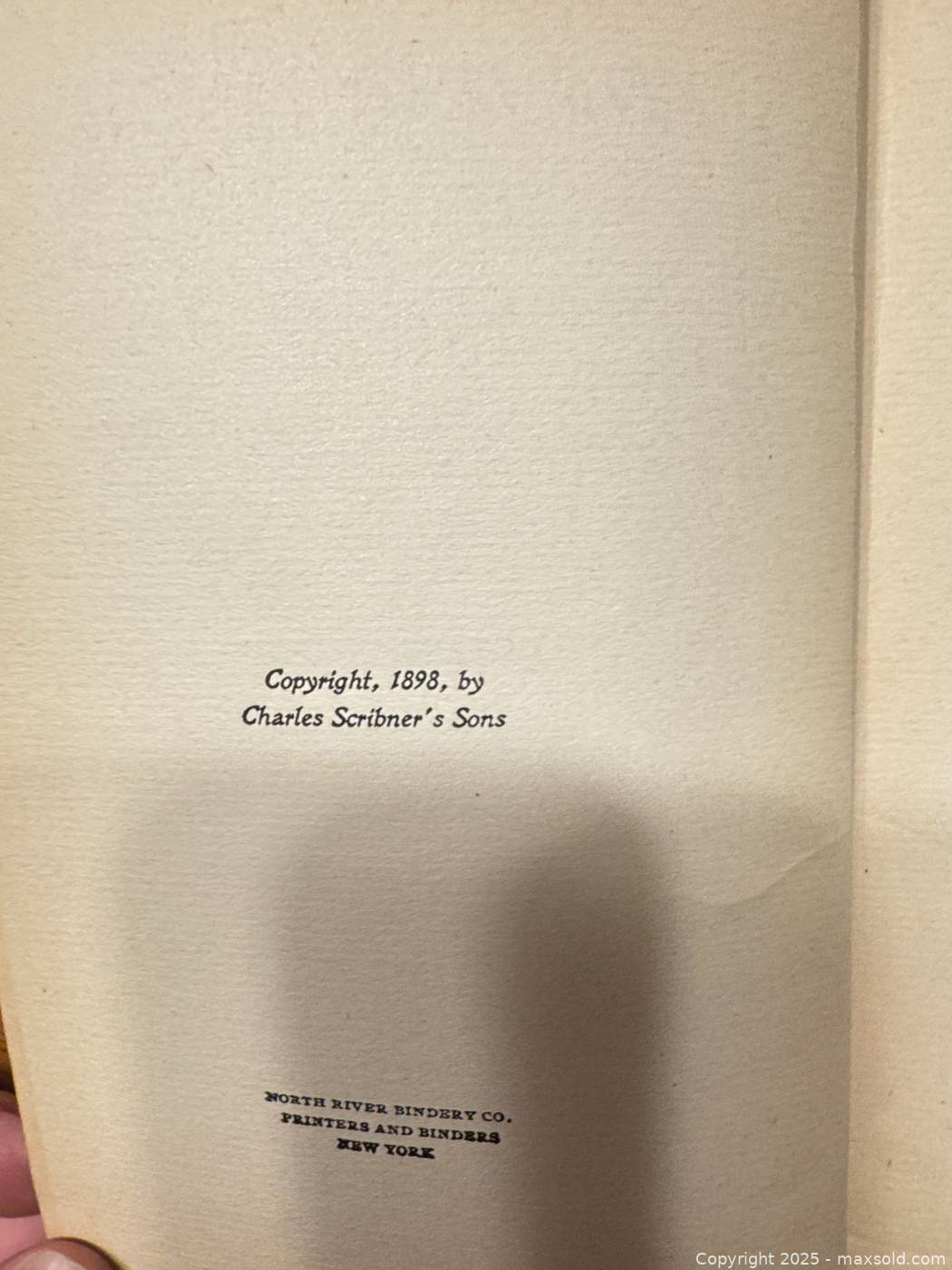 The Heart of Toil, 1898 hardcover | Maxsold