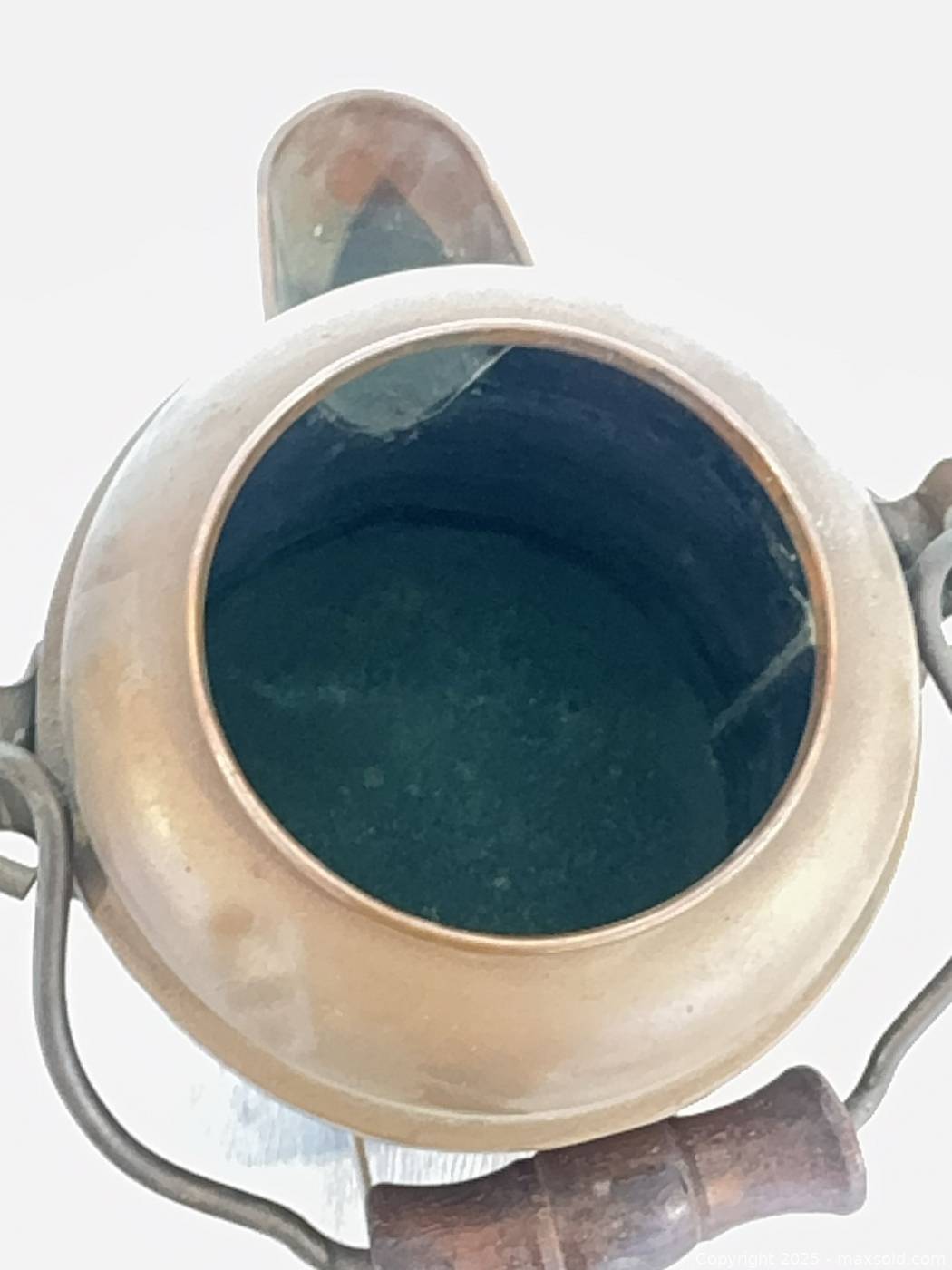 Antique copper coffee pot approx 14"H | Maxsold