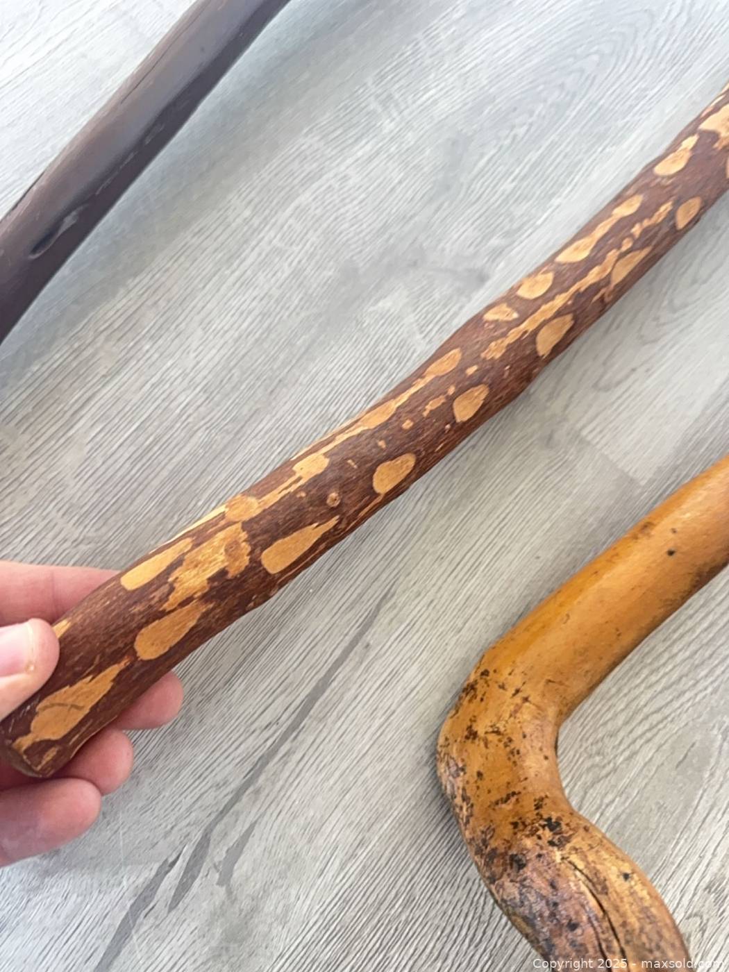 Six vintage wooden canes | Maxsold