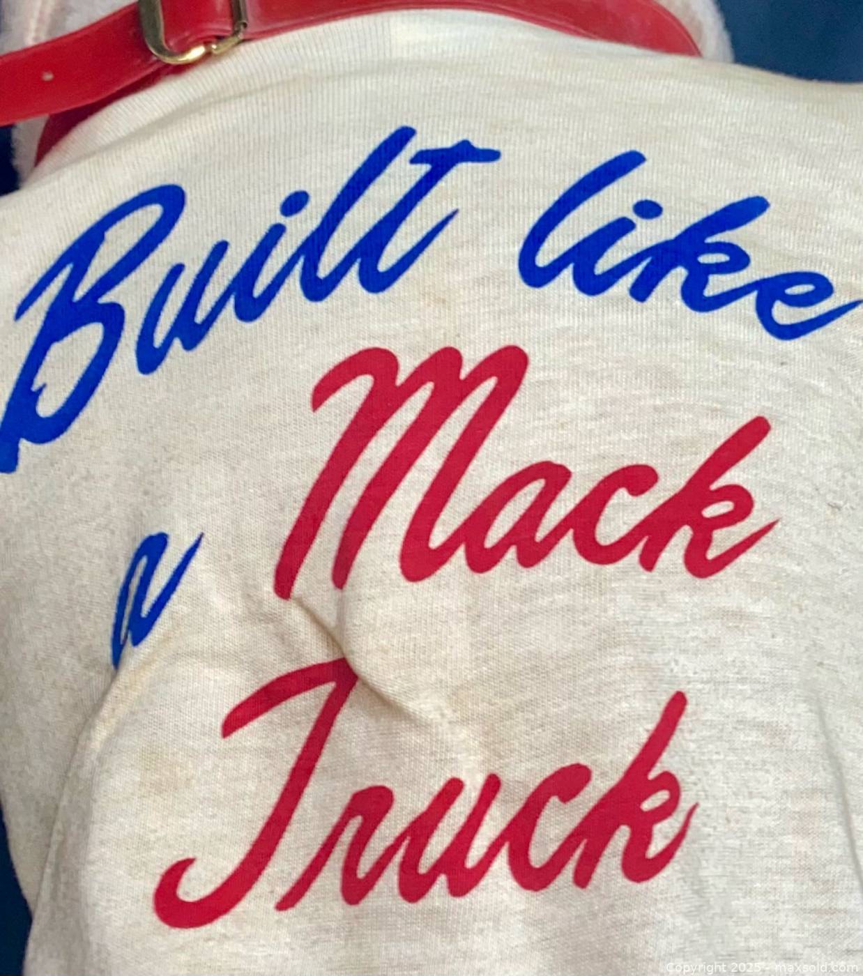 Vintage Mack Truck bulldog plush 14" | Maxsold