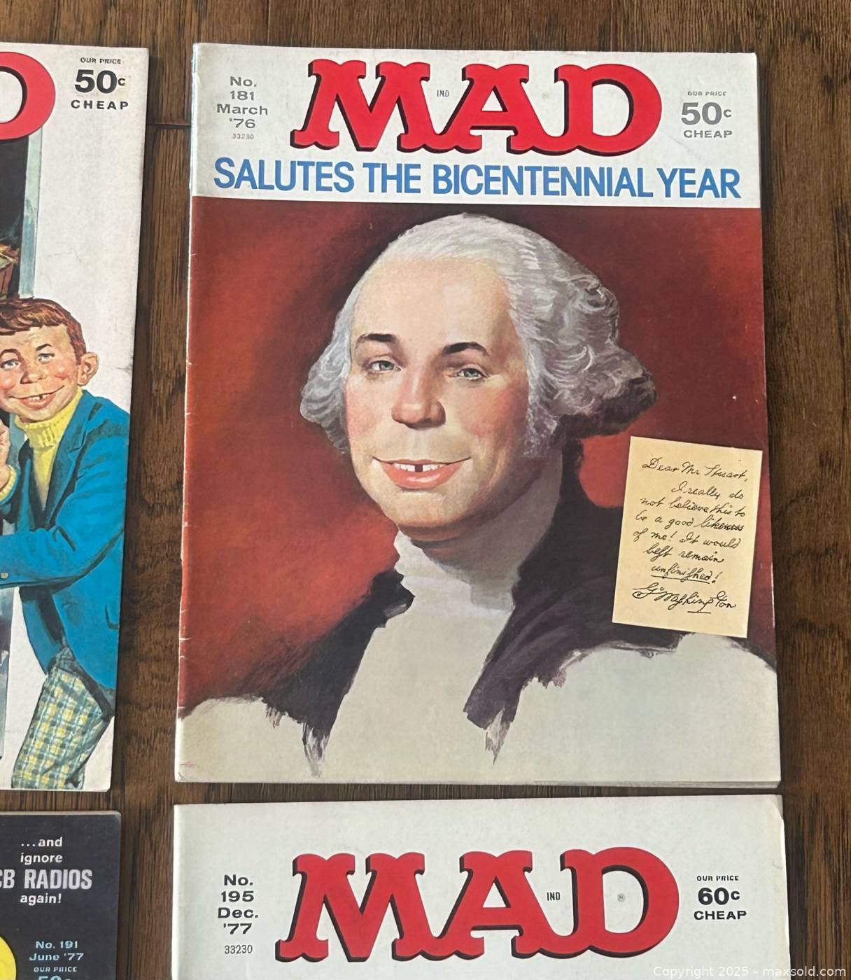 1970s Mad Magazine issues x7 | Maxsold