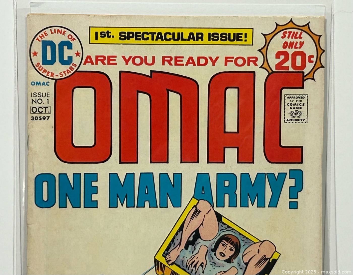 DC Comics OMAC #1 Comic Book | Maxsold