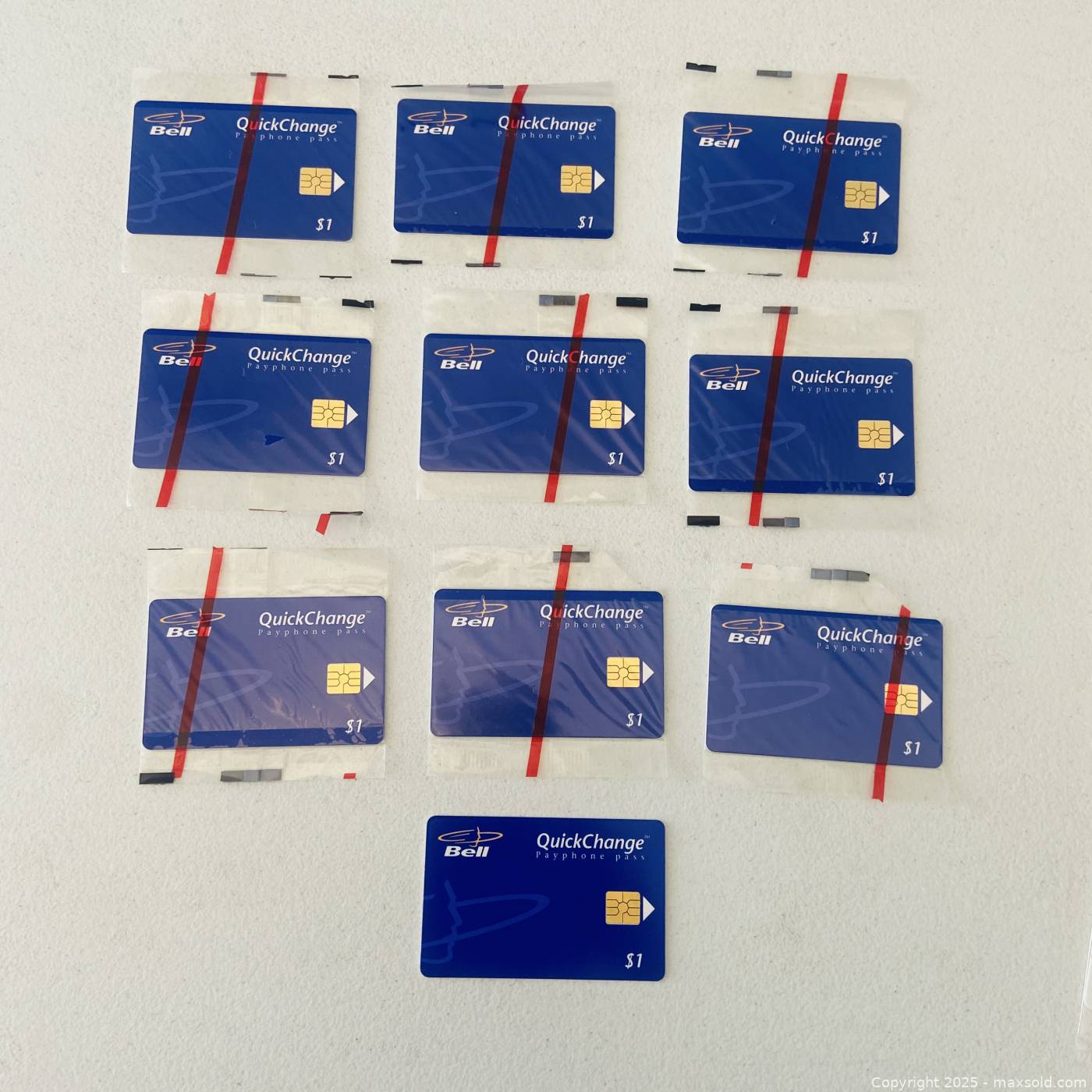 Bell QuickChange Prepaid Phone Cards Collection | Maxsold