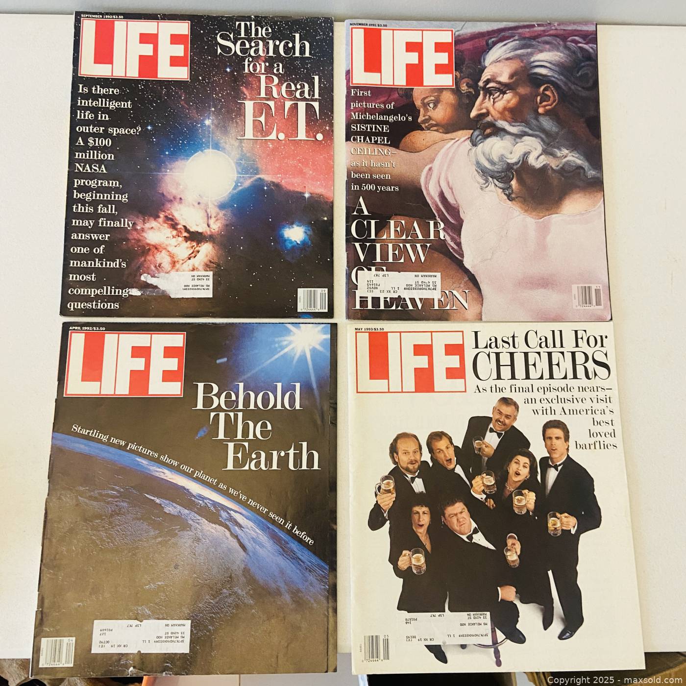 Seven vintage LIFE magazines 1980s-1990s | Maxsold