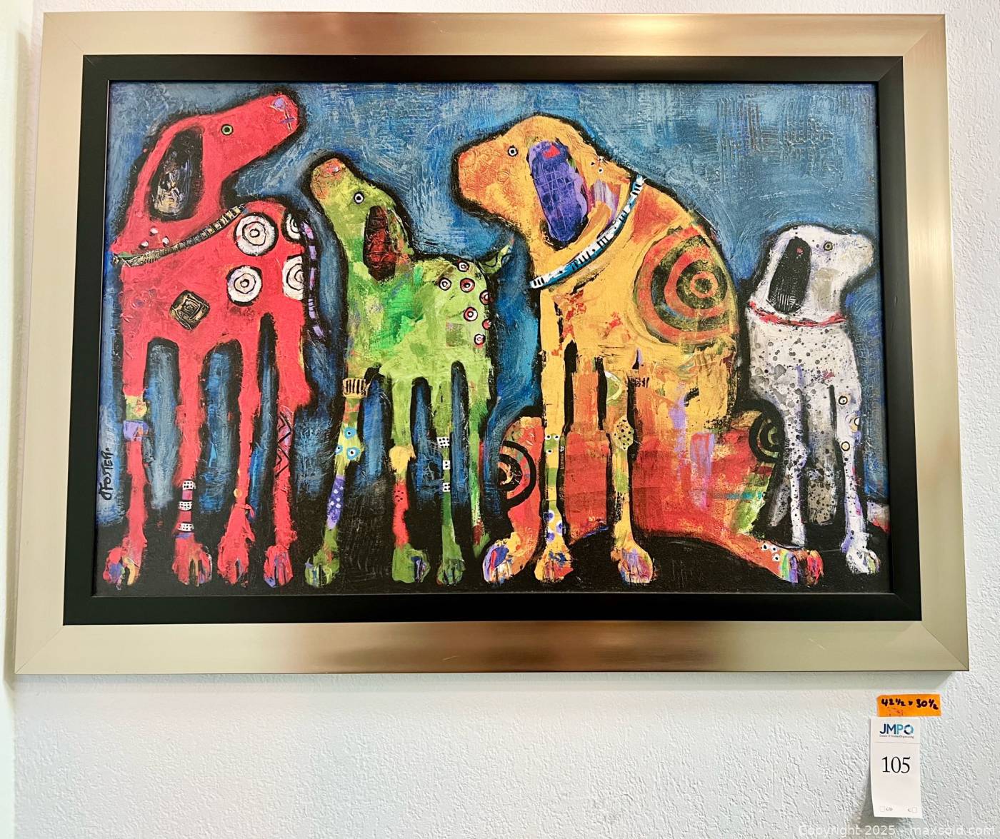 Jenny Foster "Best Friends" framed print | Maxsold