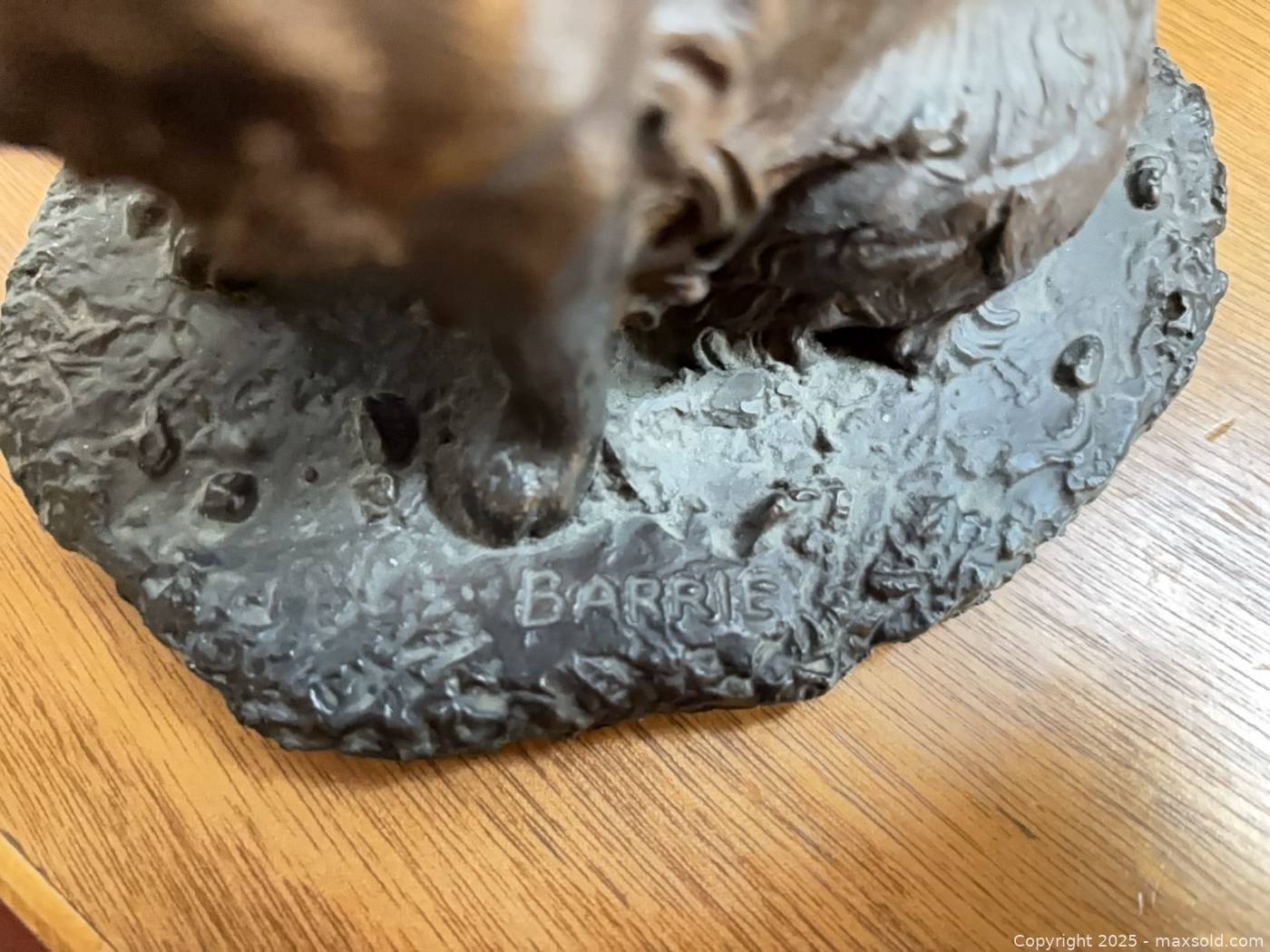 Dog bookends, First Outing plate, Debi Pollock bronze AP-200, painted ...