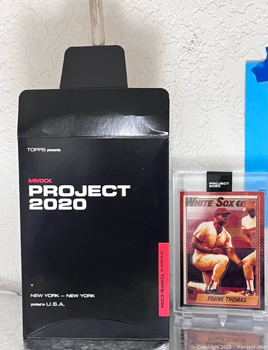 Topps Project 2020 Frank Thomas card | Maxsold