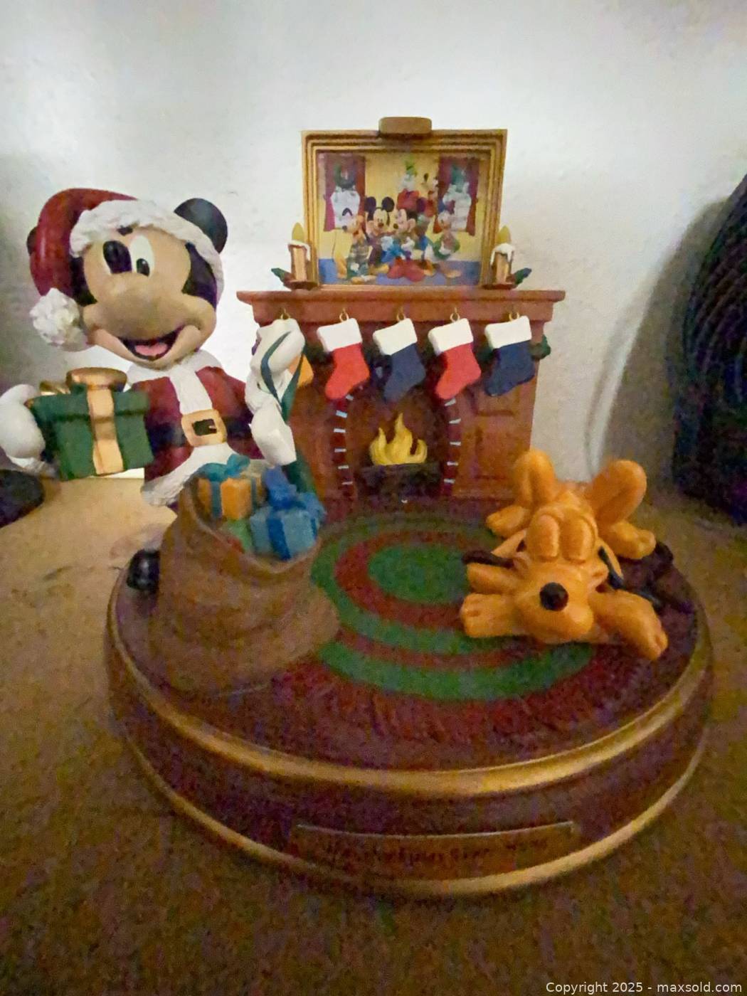 Disney “The Stockings Were Hung” light-up musical centerpiece | Maxsold