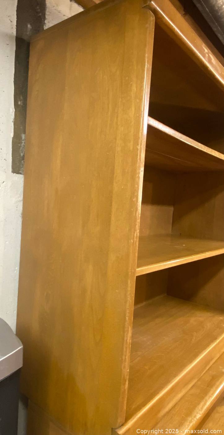 Maple Stackable Wood Bookcase Units | Maxsold