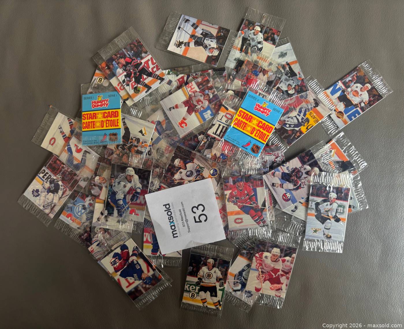 Humpty Dumpty 1992-93 NHL sticker set | Maxsold