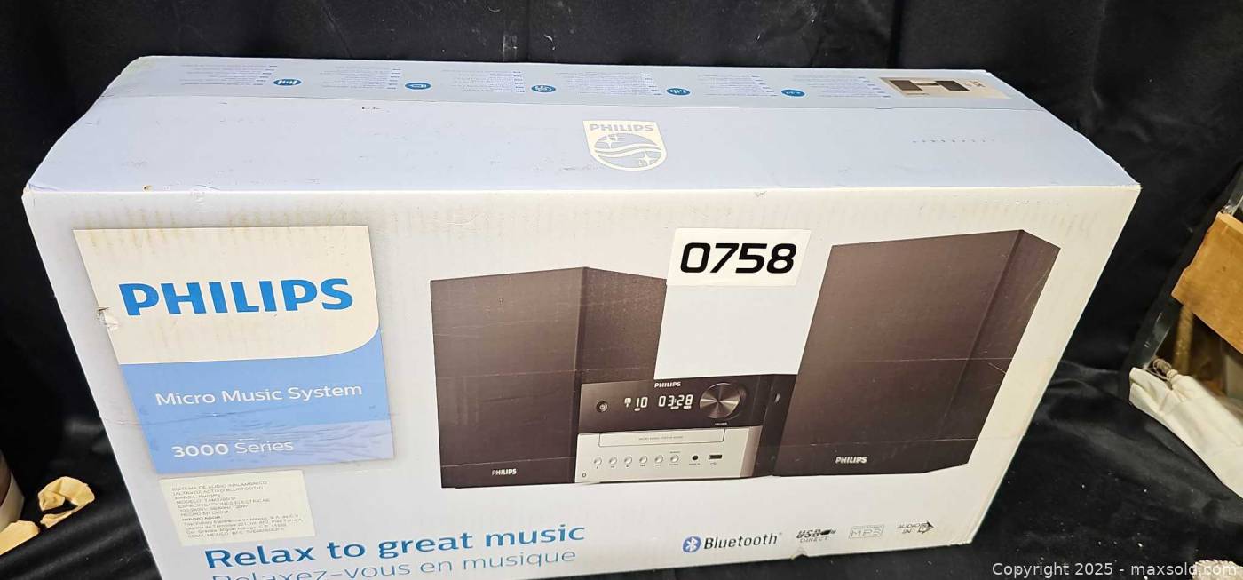 Philips Micro Music System 3000 Series | Maxsold