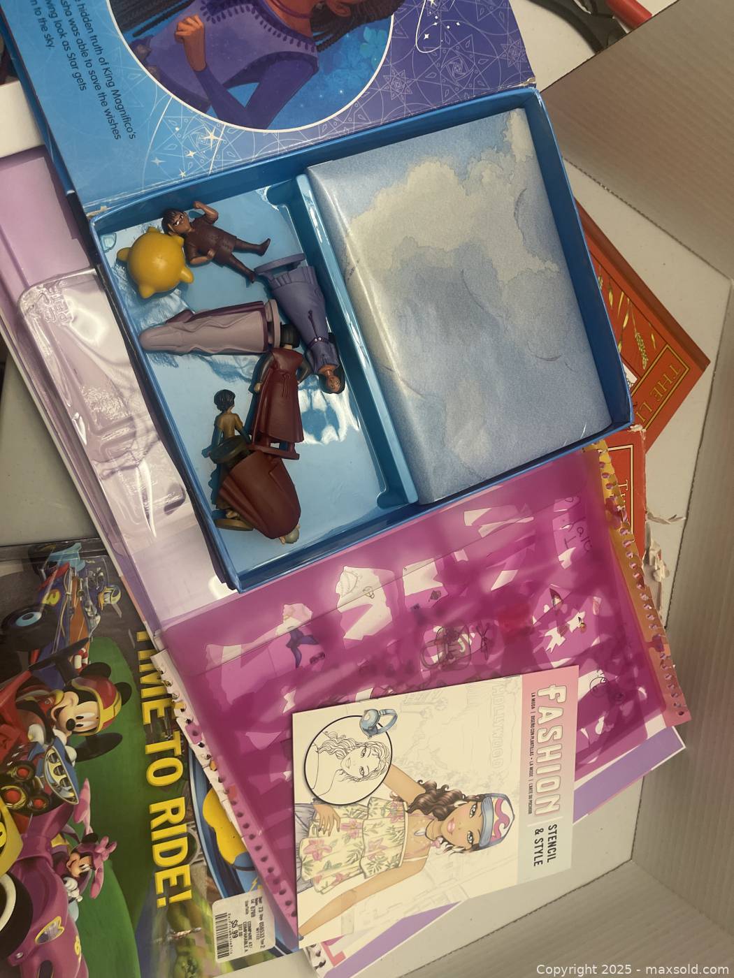 Children’s activity, stencil and story books lot | Maxsold