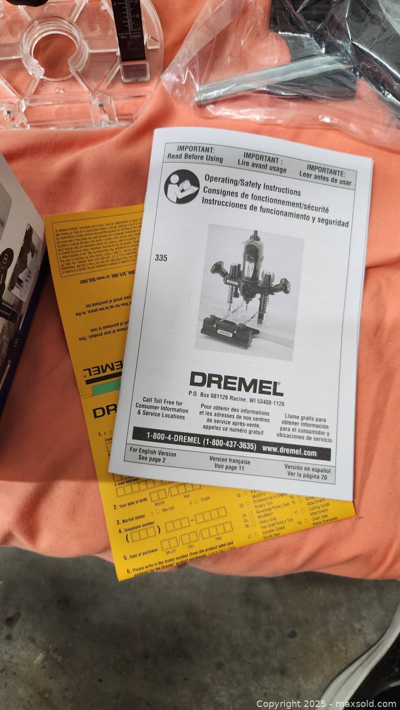 Dremel plunge router attachment | Maxsold