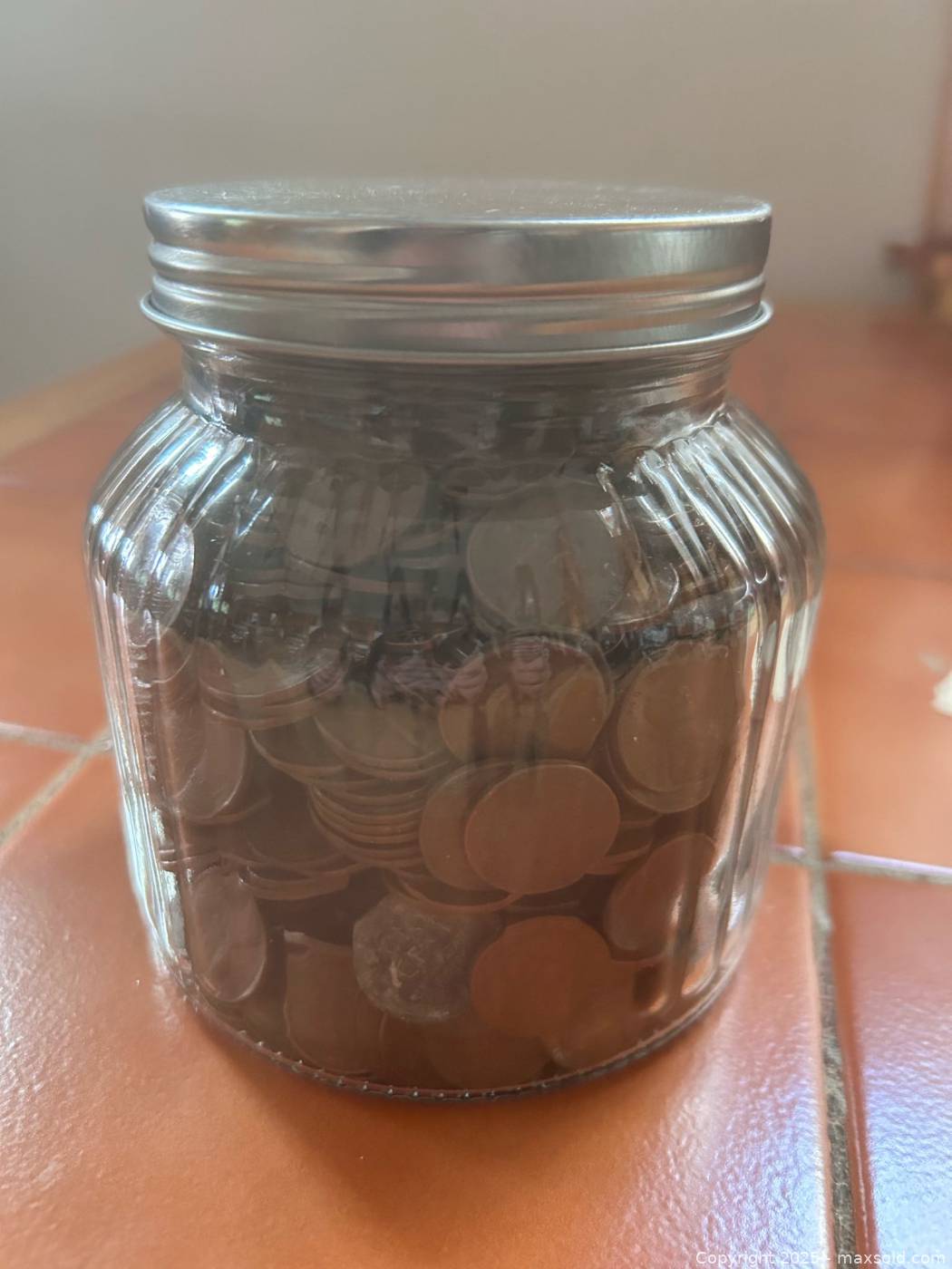 Jar Full Of Wheat Pennies | Maxsold