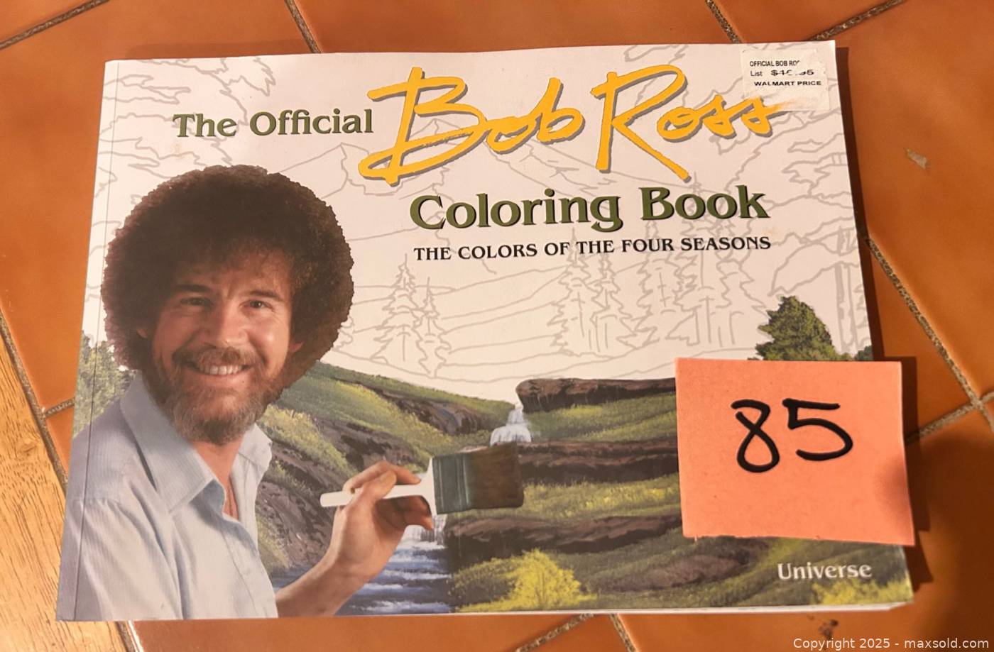 The Official Bob Ross Coloring Book | Maxsold