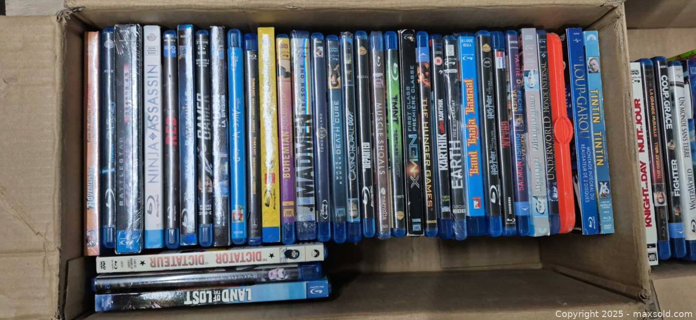 Approx. 85 assorted Blu-ray movies | Maxsold