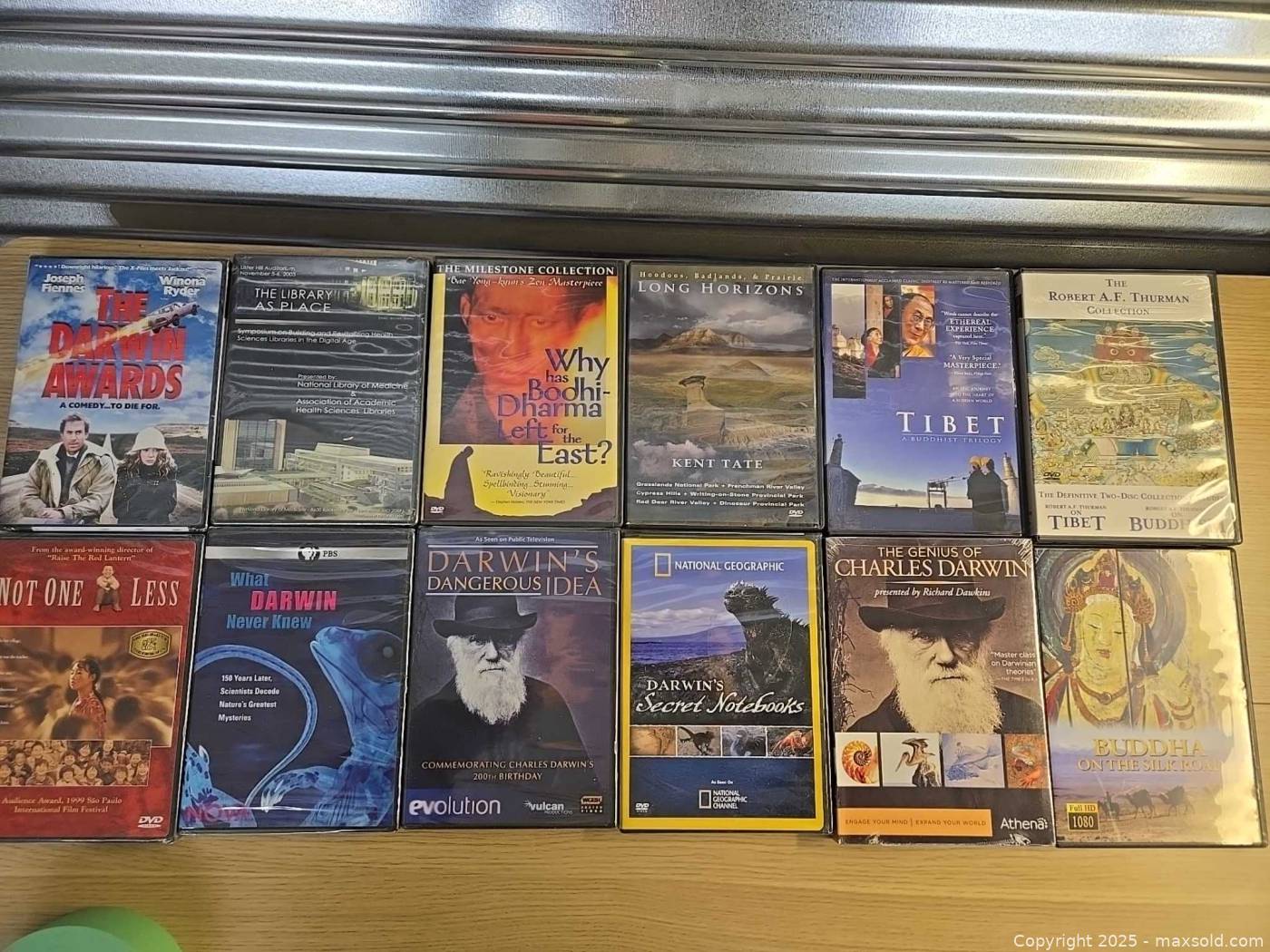 14 documentary & feature DVDs | Maxsold
