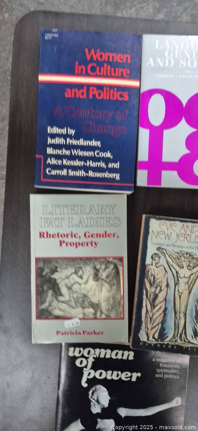 5 feminism & gender studies books | Maxsold