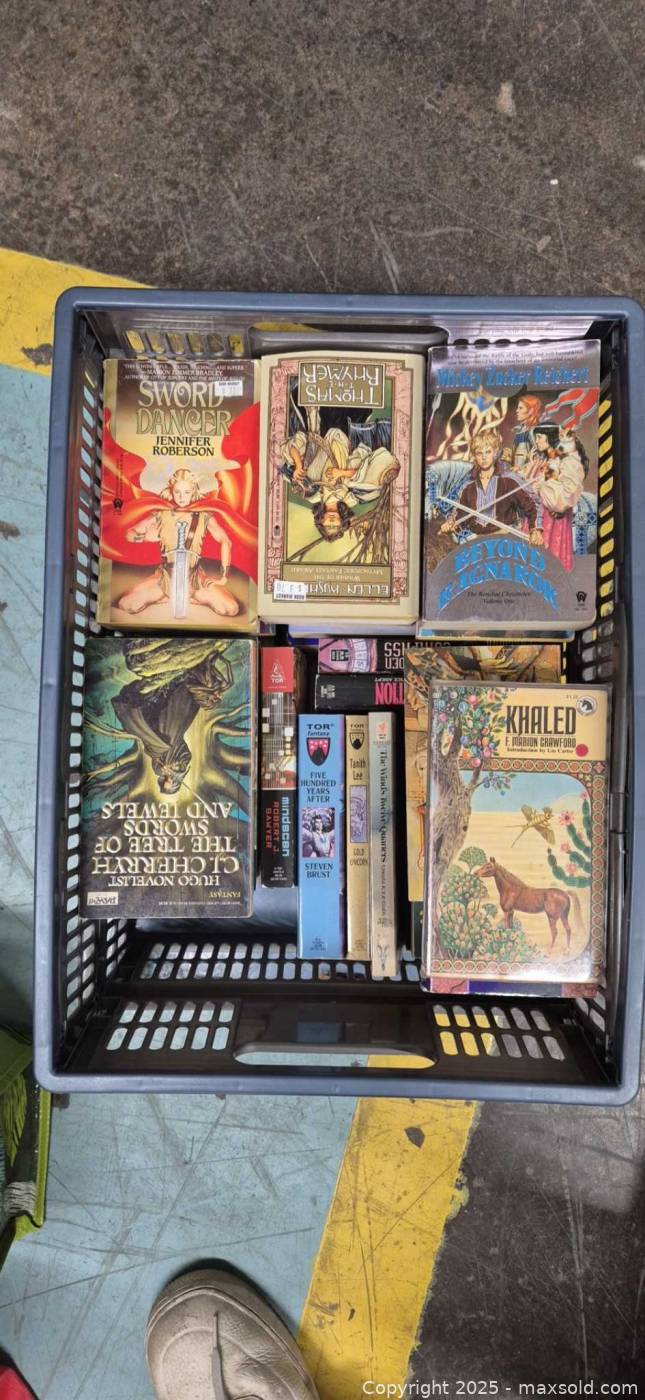 Fantasy and Science Fiction Paperback Lot | Maxsold